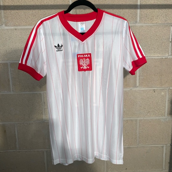 adidas | Shirts | Retro Poland 982 Jerseys | Poshmark